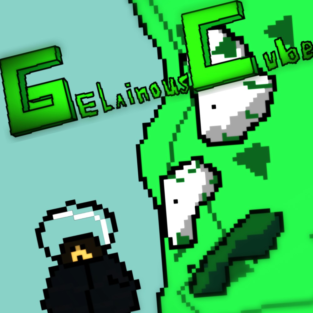 Gelatinous Cube by FeedMePLZ for Adventure Jam 2023 - itch.io