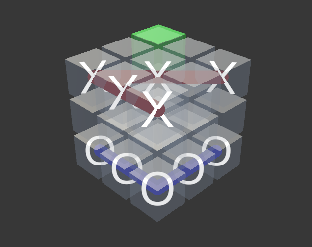 Tic Tac Toe 3D by RhettEllis