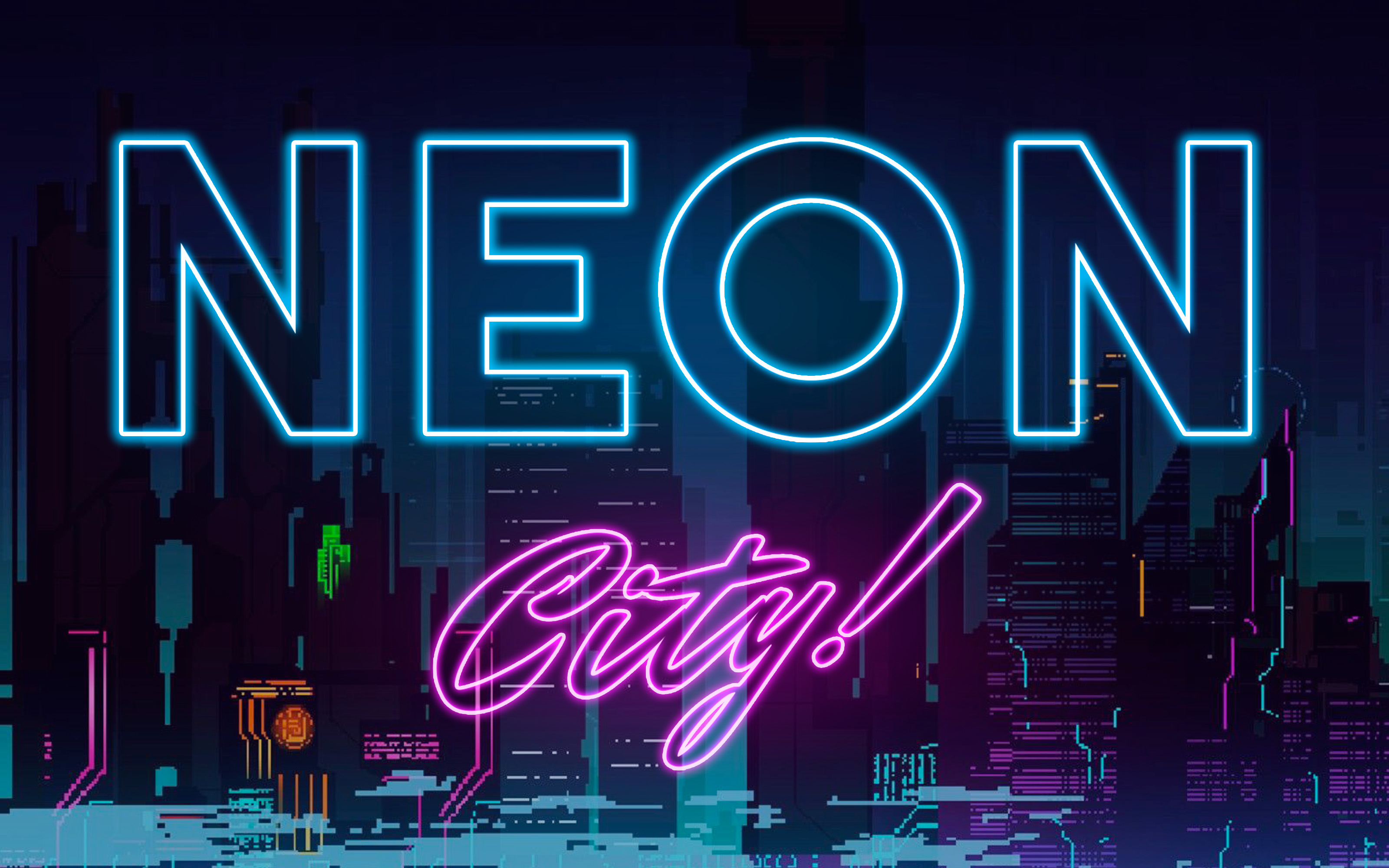 Neon City by Game Dev
