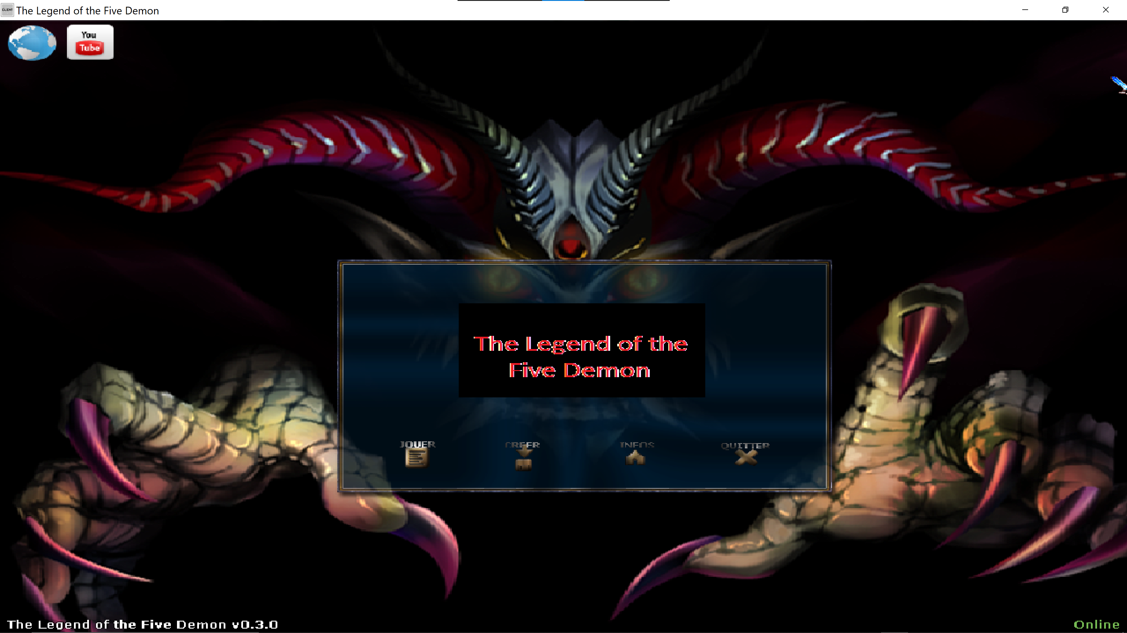 La légende Des Cinq Démons (MMorpg) by Zanonblood