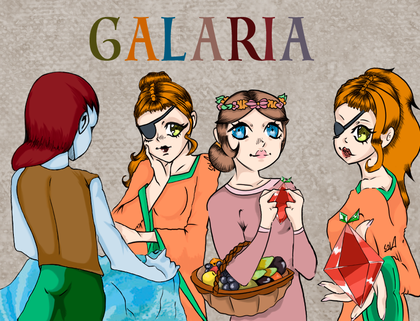 The village of Galaria by myloveandpixel