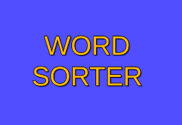 Word Sorter by Bravo Beetle