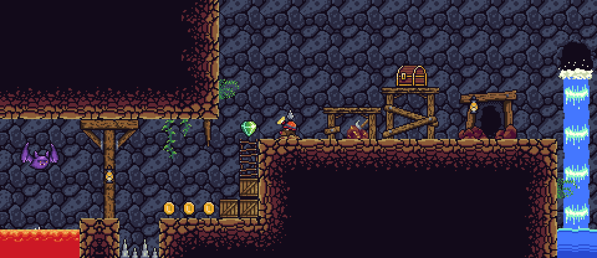 Cave Tileset (Premium) by The Pixel Nook