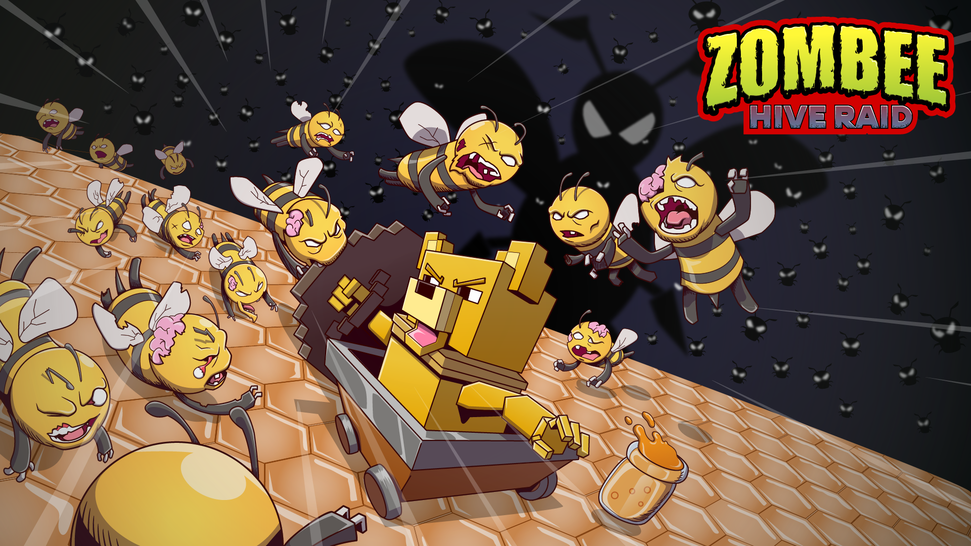 Zombee Hive Raid - Gotm Jam #27 (Winner) by kazzuyak