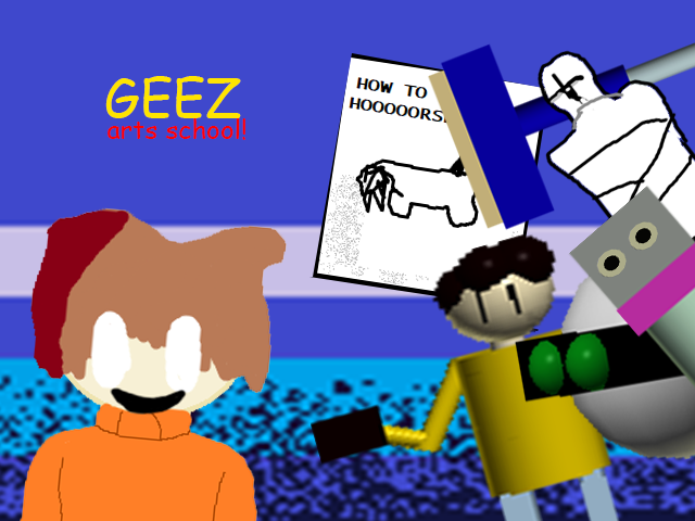 GEEZ art school! by DelGeez