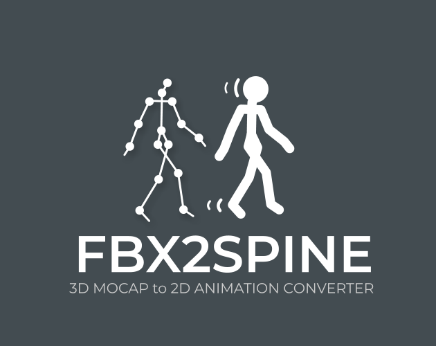 FBX2SPINE - 3d mocap to 2d animation converter by LizardWish