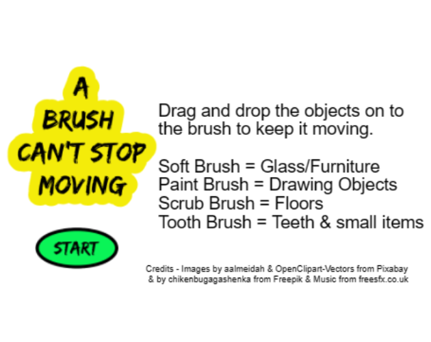 A Brush Cant Stop Moving by 1VJ