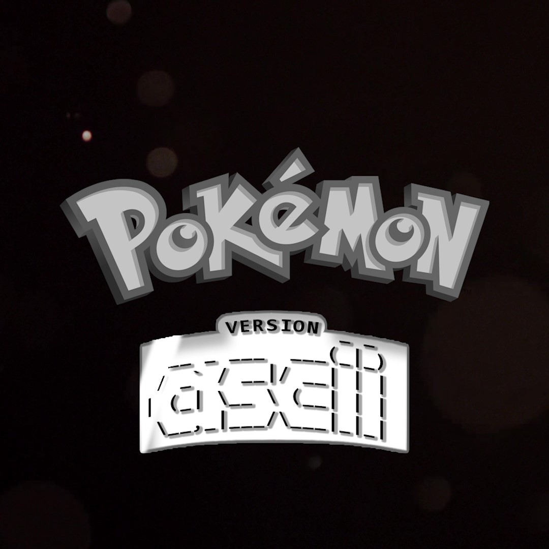 Pokémon ASCII by Bryndye
