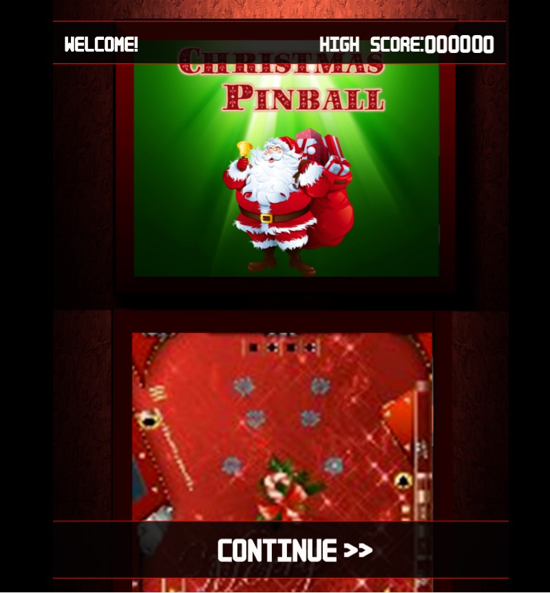 Christmas Pinball arcade game by wonksterapps