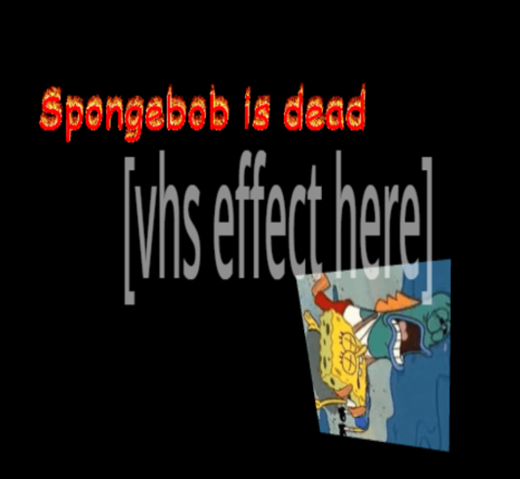 spongebob is dead (DEMO!) by Stixel