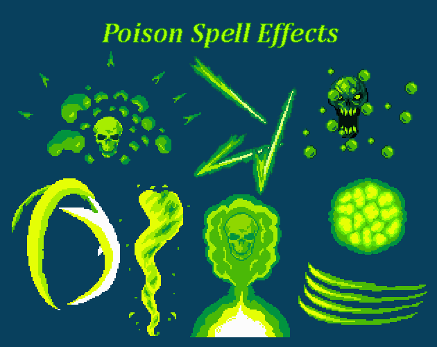 Poison Spell Effects by CreativeKind