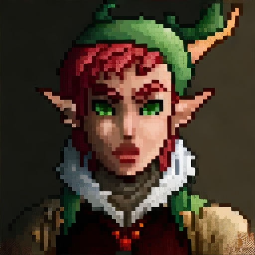 Pixel Art - Elf Faceset Pack by Vina Pixel Art - Elf Faceset Pack by Vina