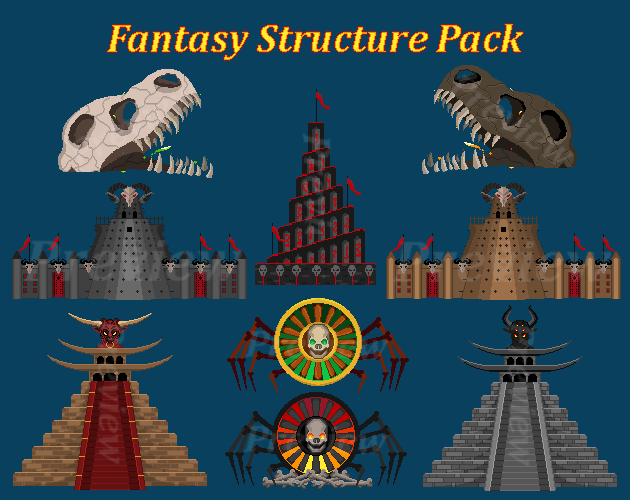 Fantasy Structure Pack by CreativeKind
