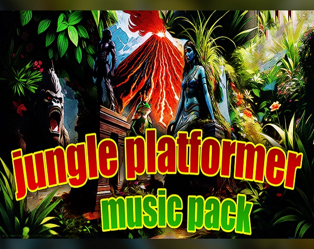 Jungle Platformer Music Pack by NygmaRyder