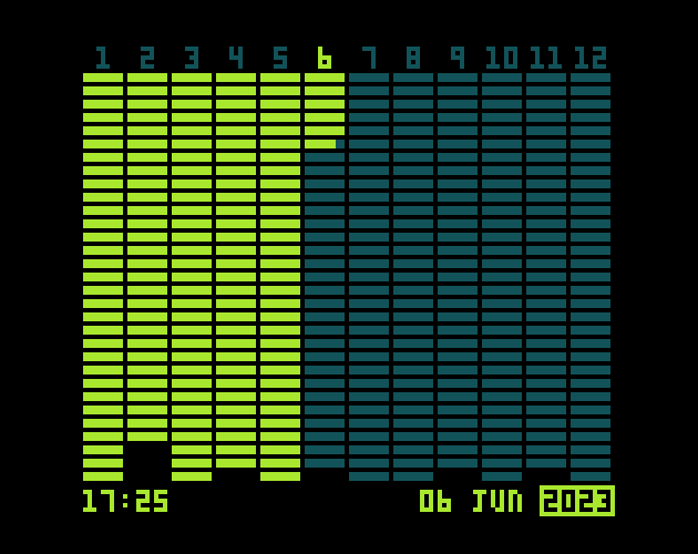Time Progress Thing by SaKo