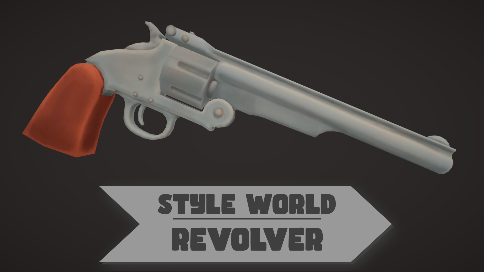 Style World - Wild West Revolver - Rigged & Animated by Silver Delivery
