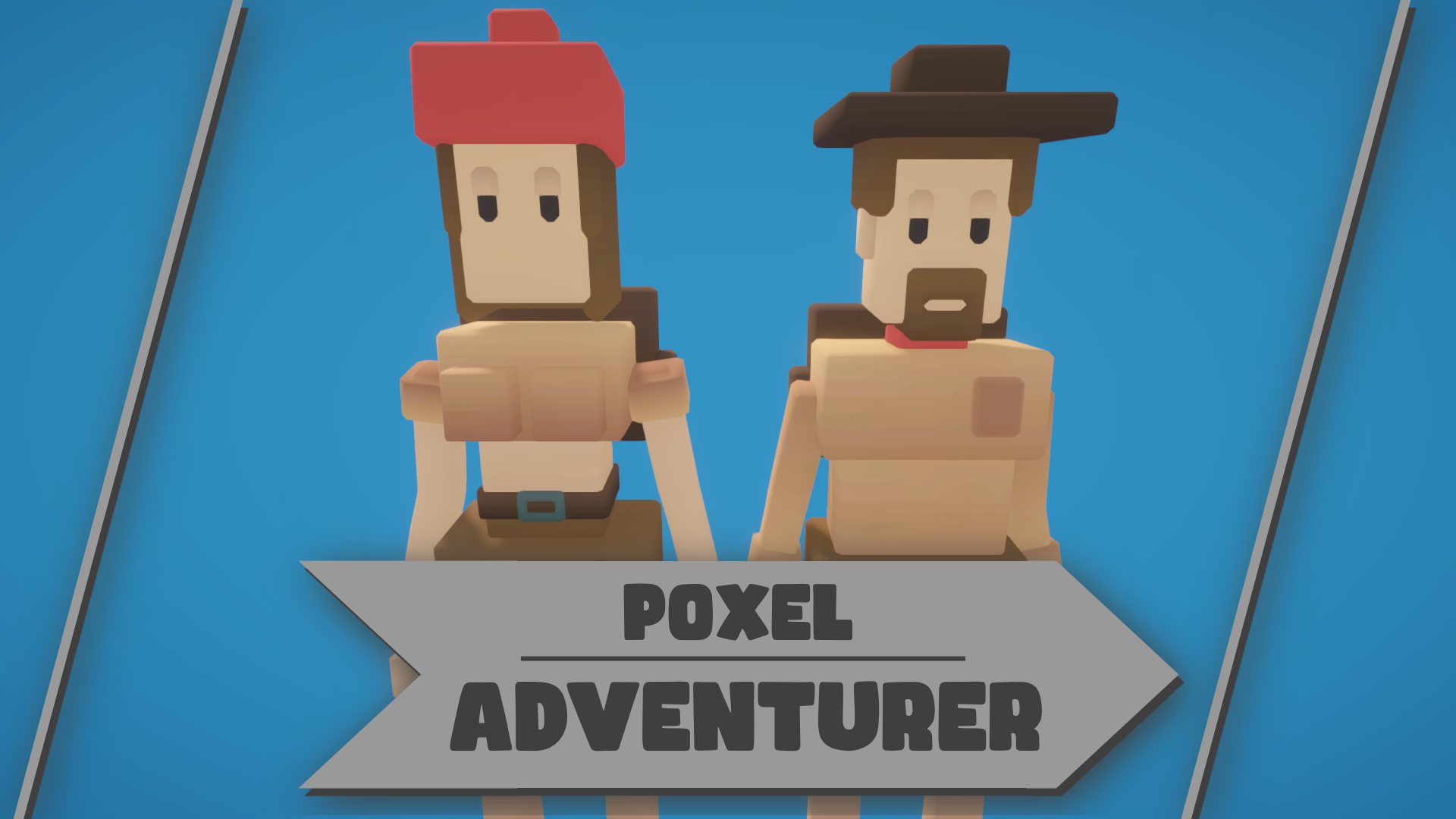 Poxel - Adventurer Characters by Silver Delivery