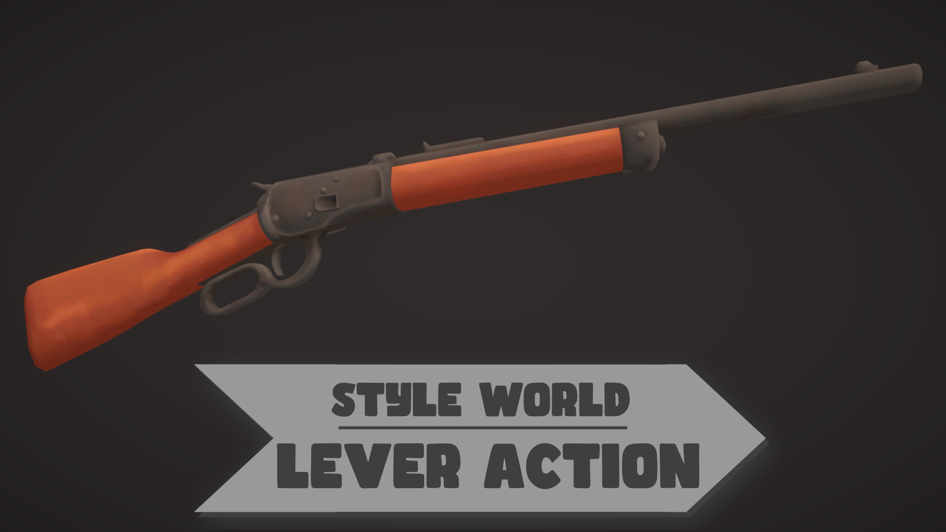 Style World - Lever Action Rifle - Rigged & Animated by Silver Delivery