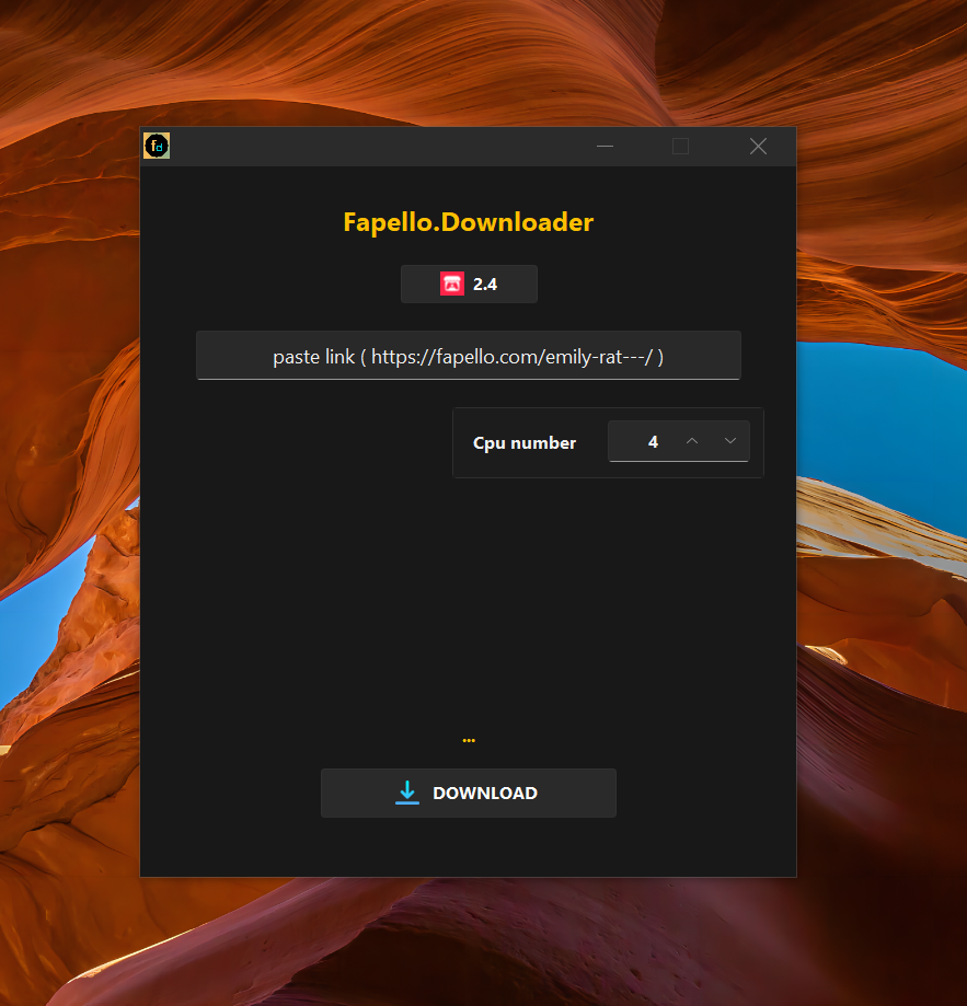 Fapello.Downloader 2.4 - NSFW image and video downloader by jangystudio