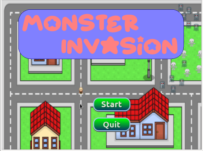 Monster Invasion by Hugh Greene