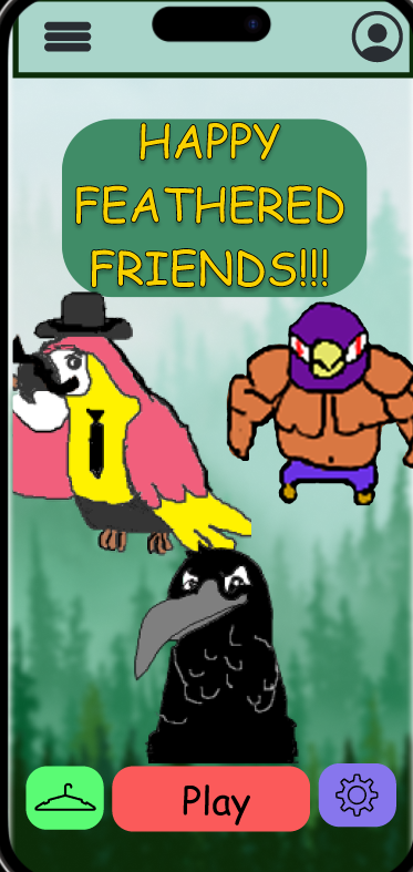 Happy Feathered Firends by amauryf