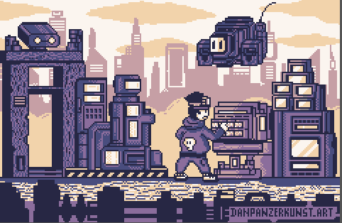 Metal Pixel Adventure (Wip) by DanPanzerKunst PixeL