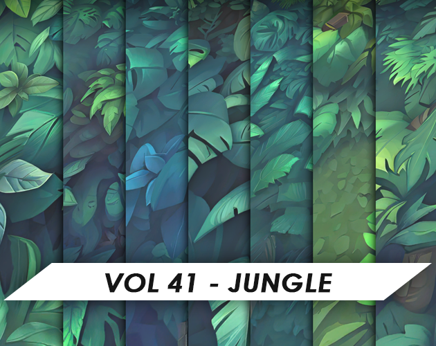 Stylized Textures - Vol 41 - Jungle by oleekconder