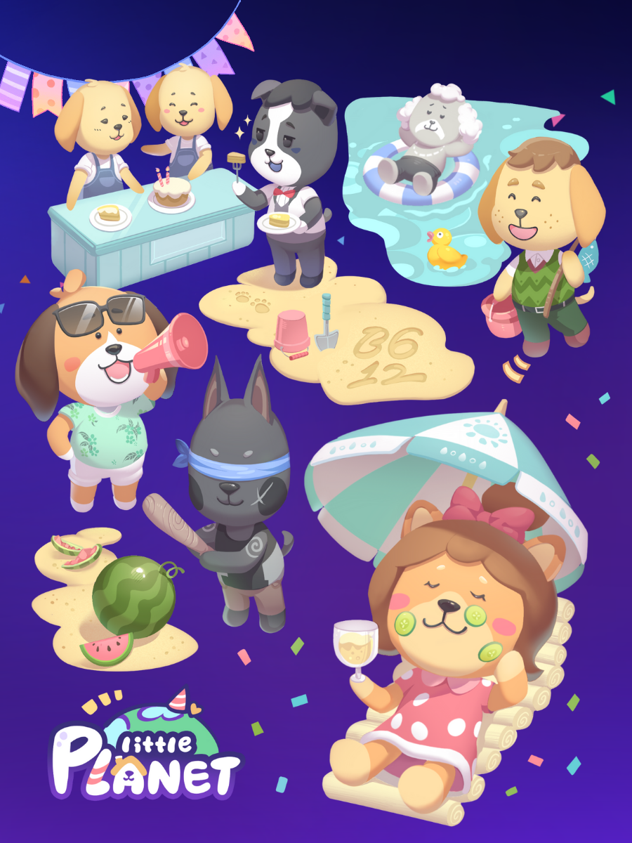 🎂Happy Birthday🎉 Little Planet🎈! - itch.io