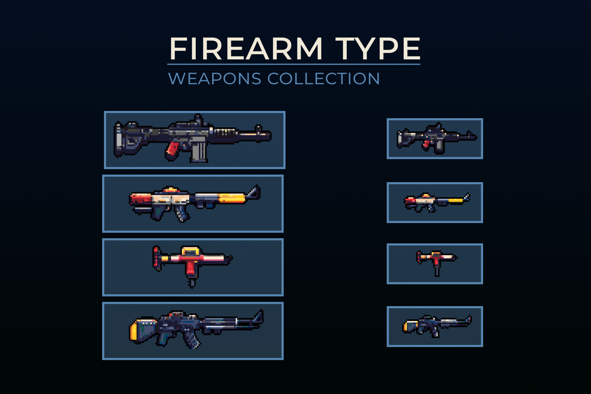 Weapon Pack - Firearms 02 by niro58