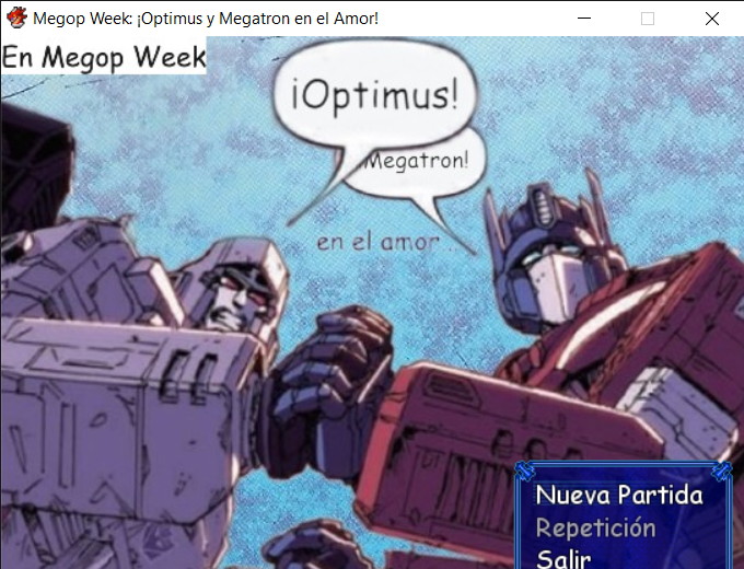 Megop Week: Megatron y Optimus prime en el amor by MikimiY