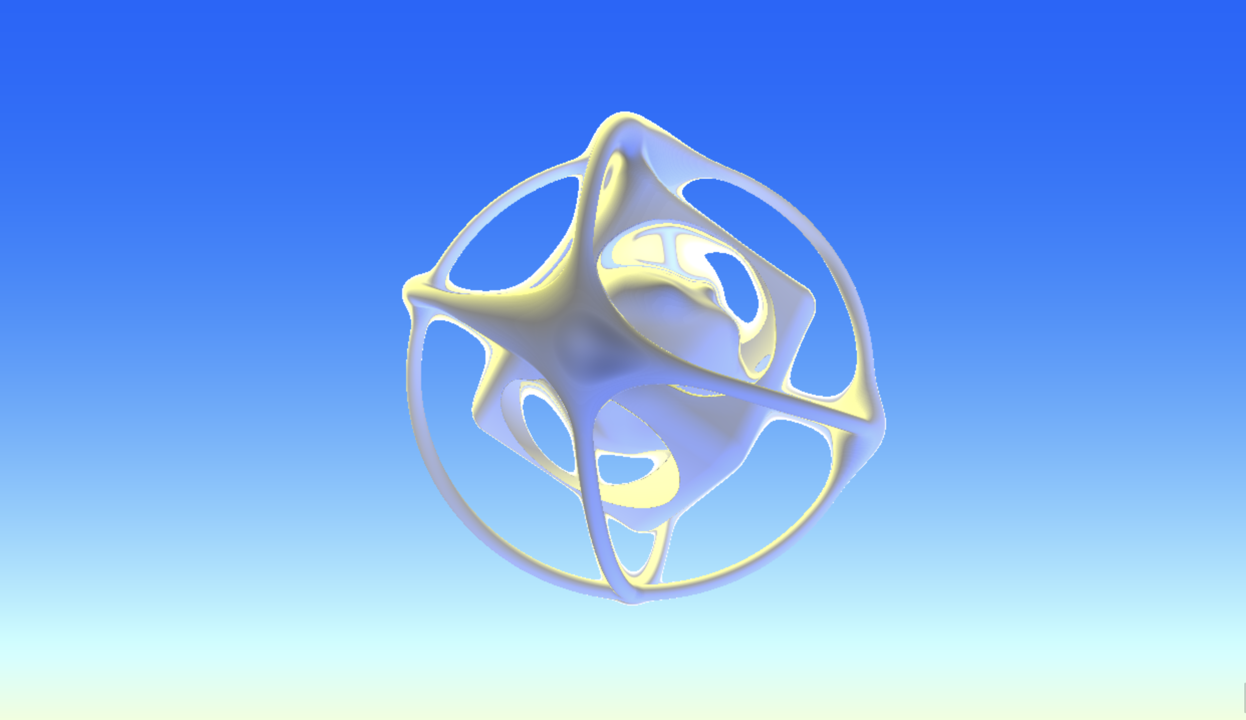 RayMarching Sample by BevelDrive