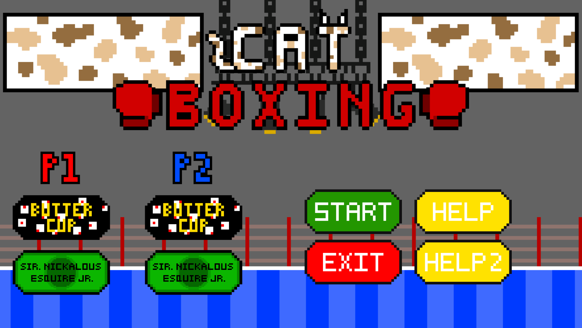 Cat Boxing by .littleone916