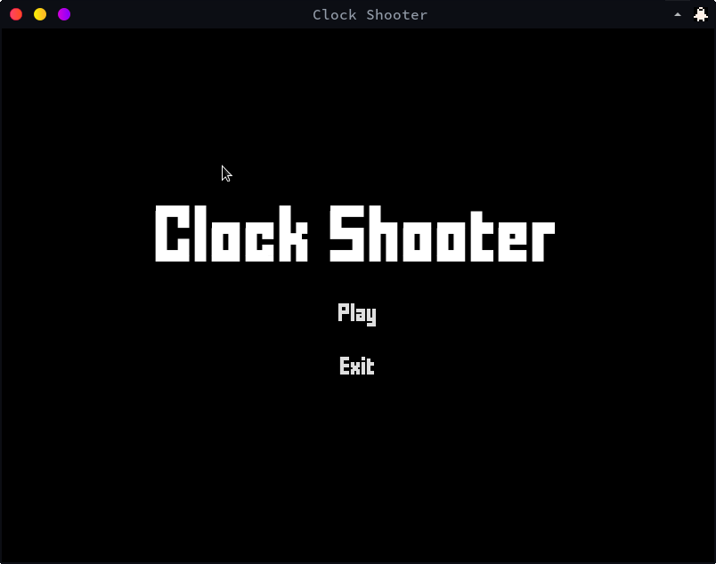 Clock Shooter by Frisk17