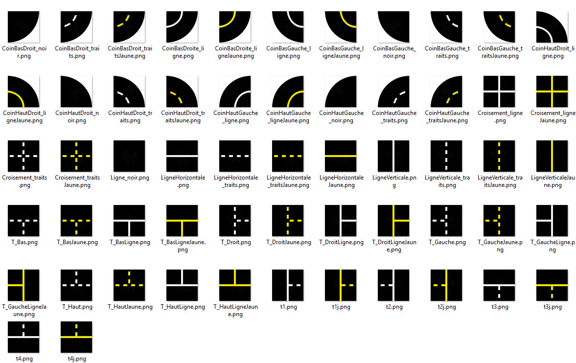 Routes 2D / 2D roads by GameHever