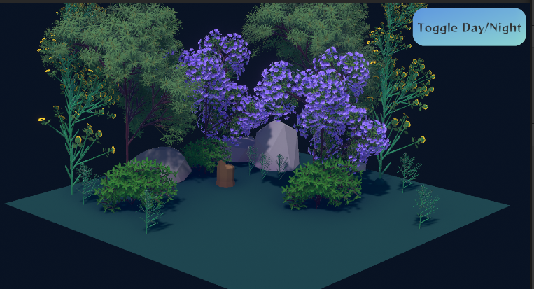 Procedural Trees and Particles by Hung Bui