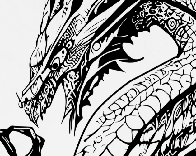 Mithril Key Dragon by Sersa Victory