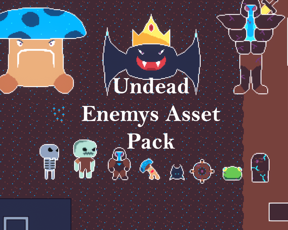 Undead Enemy's Asset Pack by LesssIE