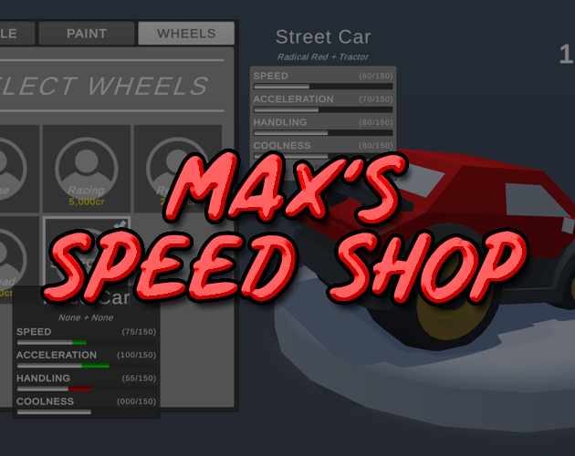 Max's Speed Shop by Brad Dallimer