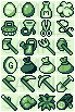 GameBoy Assets - 16x16 FARMING ICONS by fizzlymike