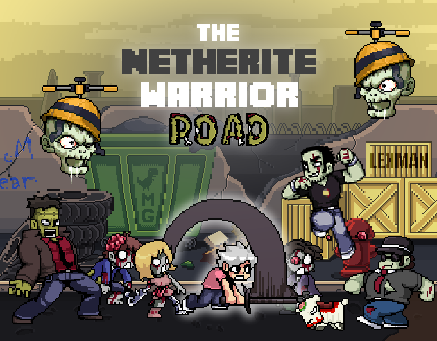 The Netherite Warrior Road by Lexman GameDev