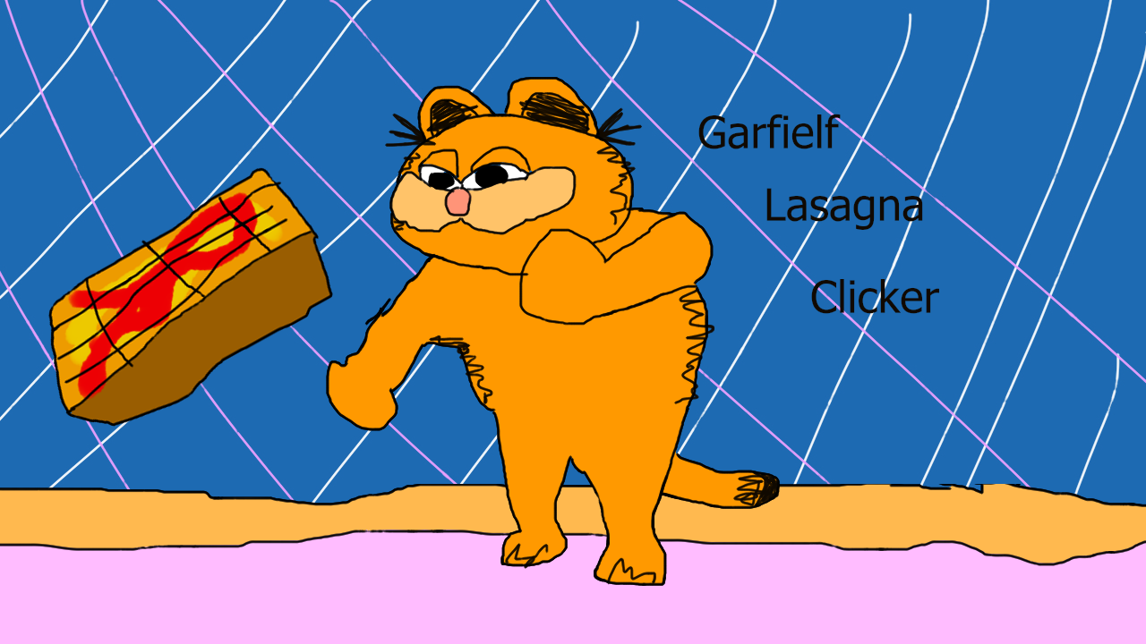 Garfielf lasagna clicker by Kosmou