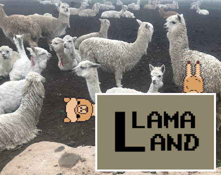 Llama Land by Al the Alpaca