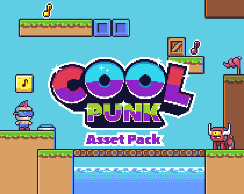 CoolPunk - Free Platformer Asset Pack by Roupiks