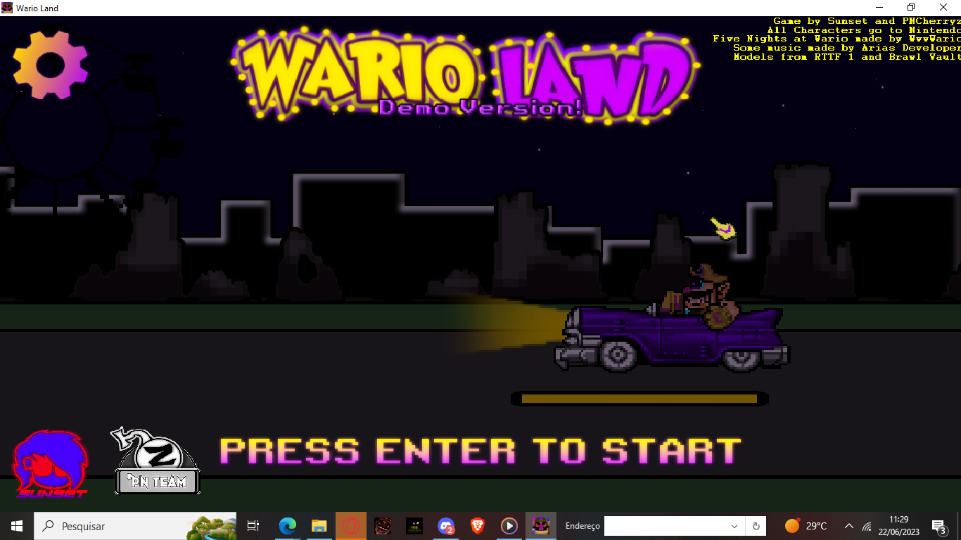 wario land chroniles of the circus demo by soul honey (that's it)