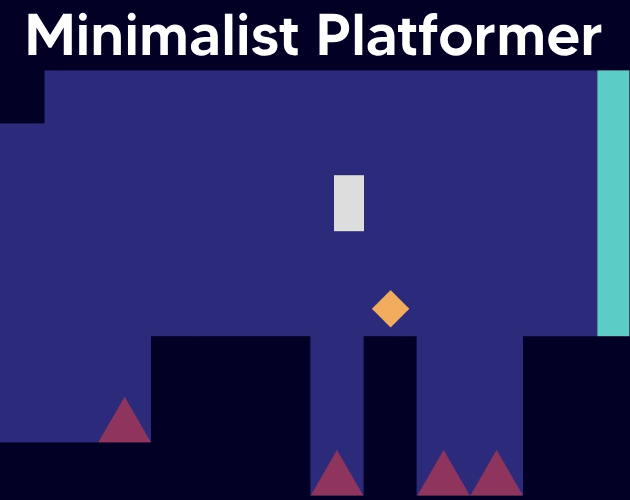 Minimalist speedrun platformer by PenguiDev