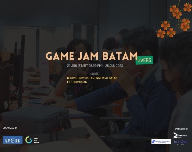 Game Jam Batam UVERS 2023 - itch.io