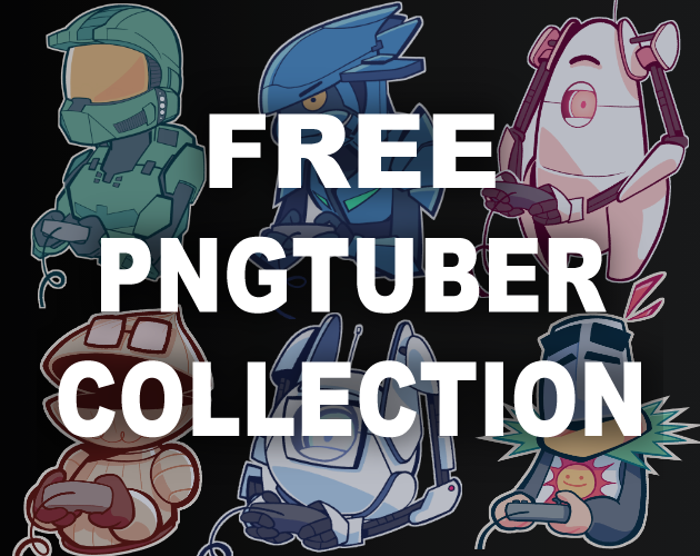 Free PNGtuber Collection - Artists Play by Lumpf