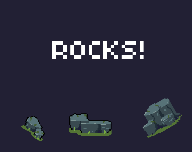 Pixel Art Rocks by inkle