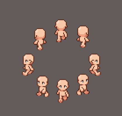 Sprite Base - 8 Direction by Seruwin