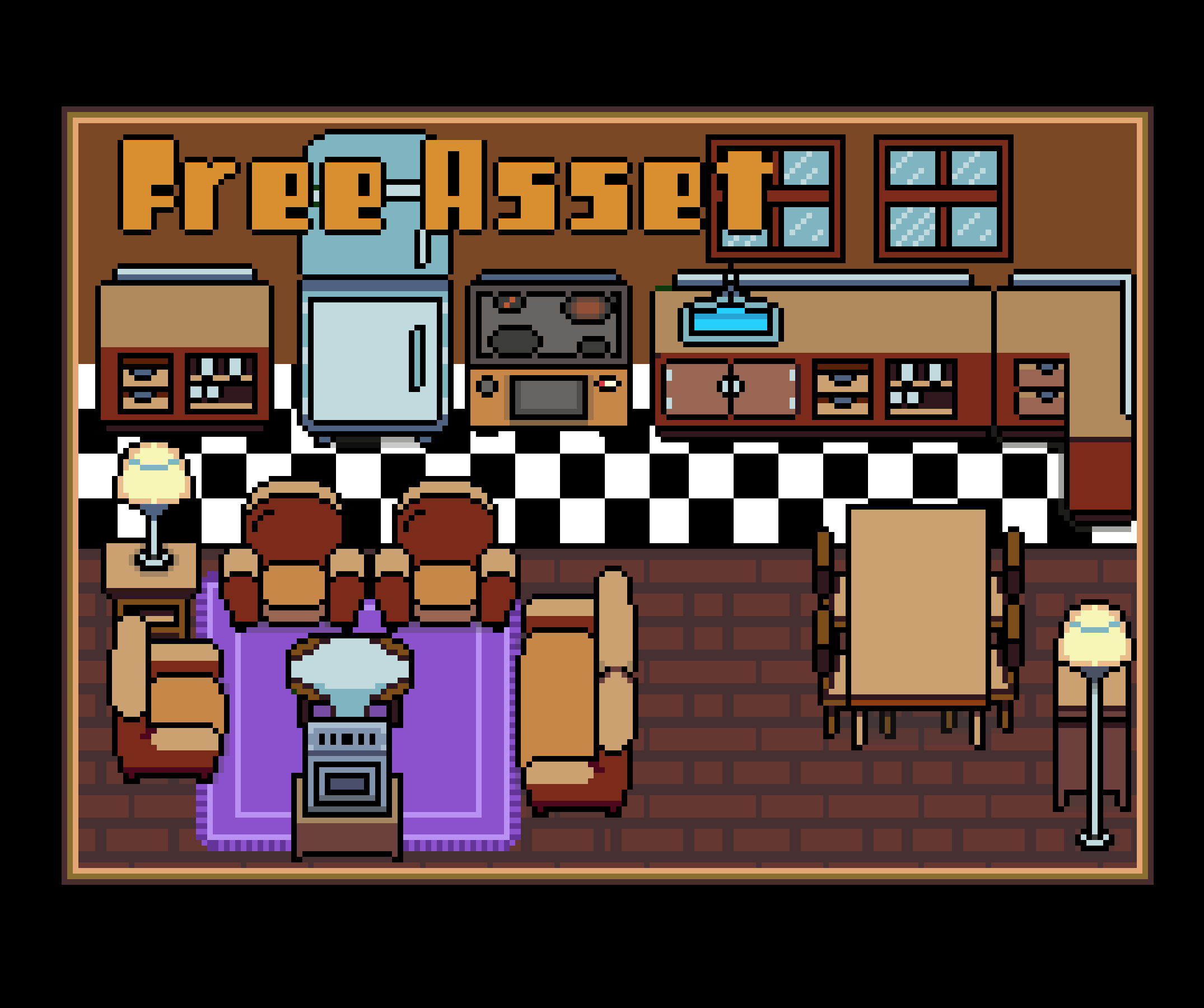 Pixel Interior Asset by Alifdoll